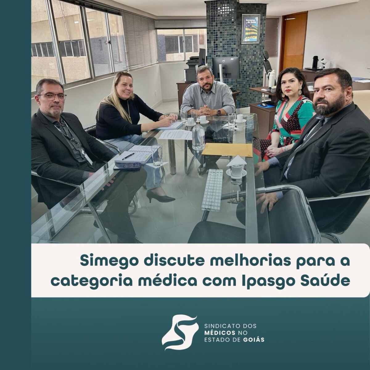 Simego discute melhorias para a categoria médica com Ipasgo Saúde – SIMEGO